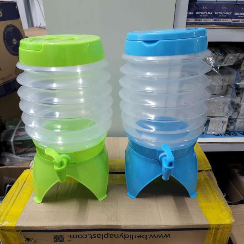 Jual dispenser air minum plastik lipat portable di Seller ...