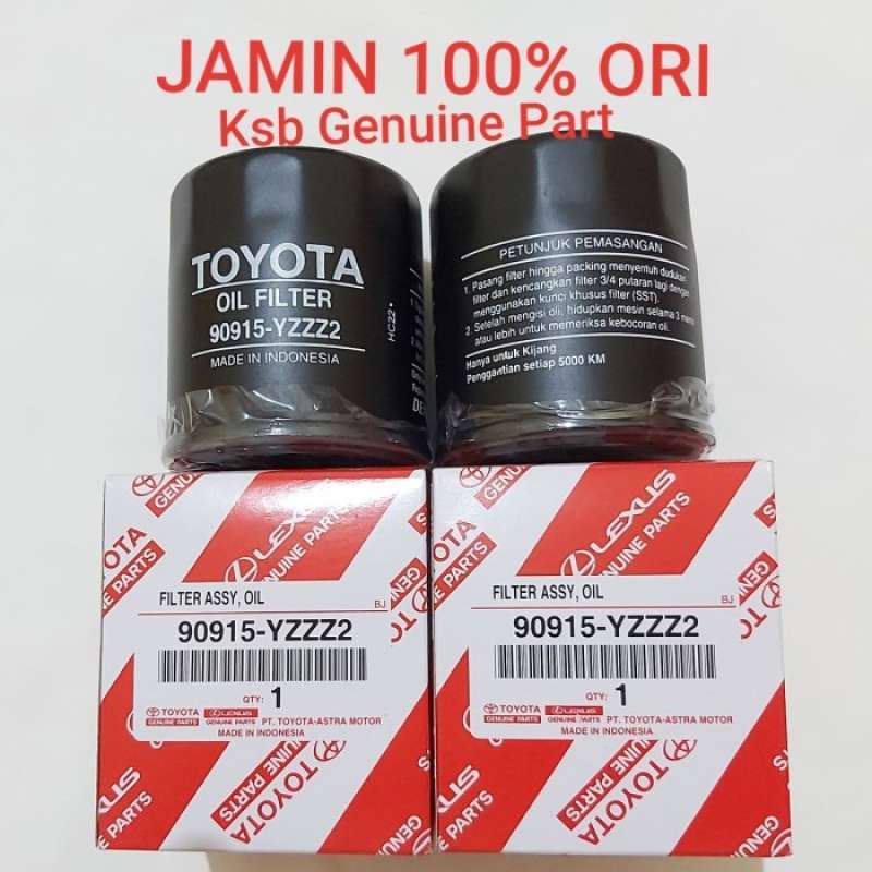 Promo Oli Filter Oil Innova Fortuner Bensin Diesel Solar Hilux Kijang ...