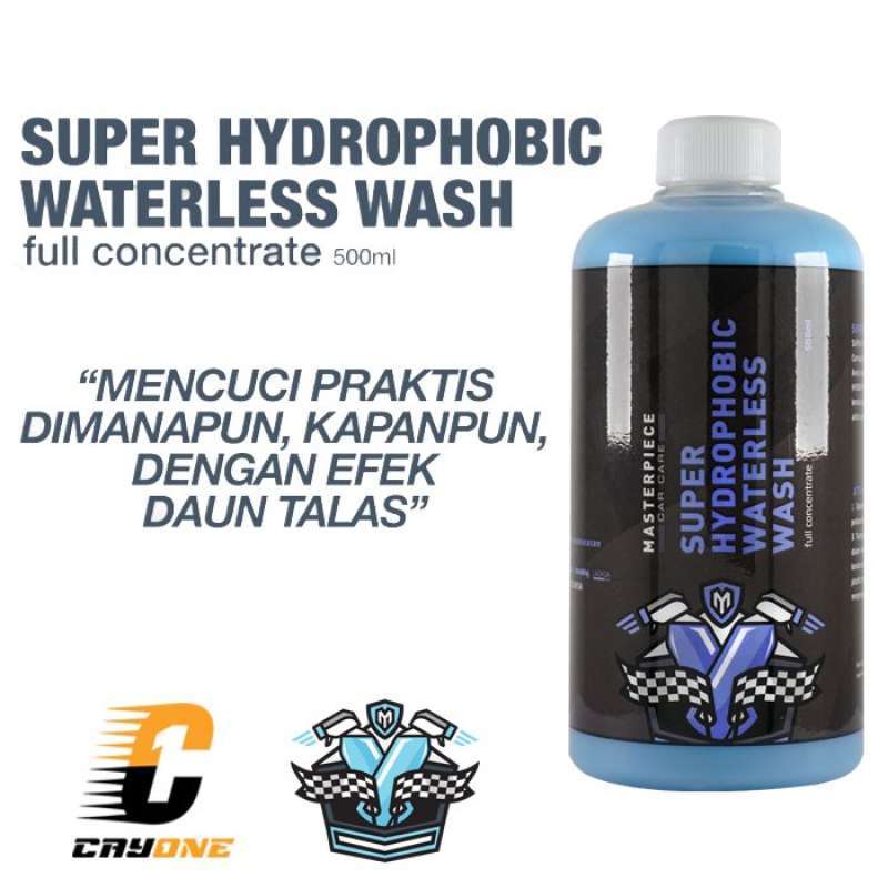 Jual Masterpiece Waterless Wash (Concentrate) Cuci Wax Mobil Motor 500 ...