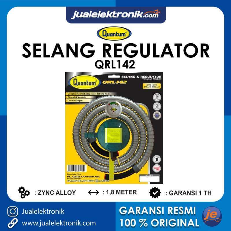 Jual Quantum QRL142 – Selang Gas Paket Meter Tekanan Rendah Tidak Mudah ...