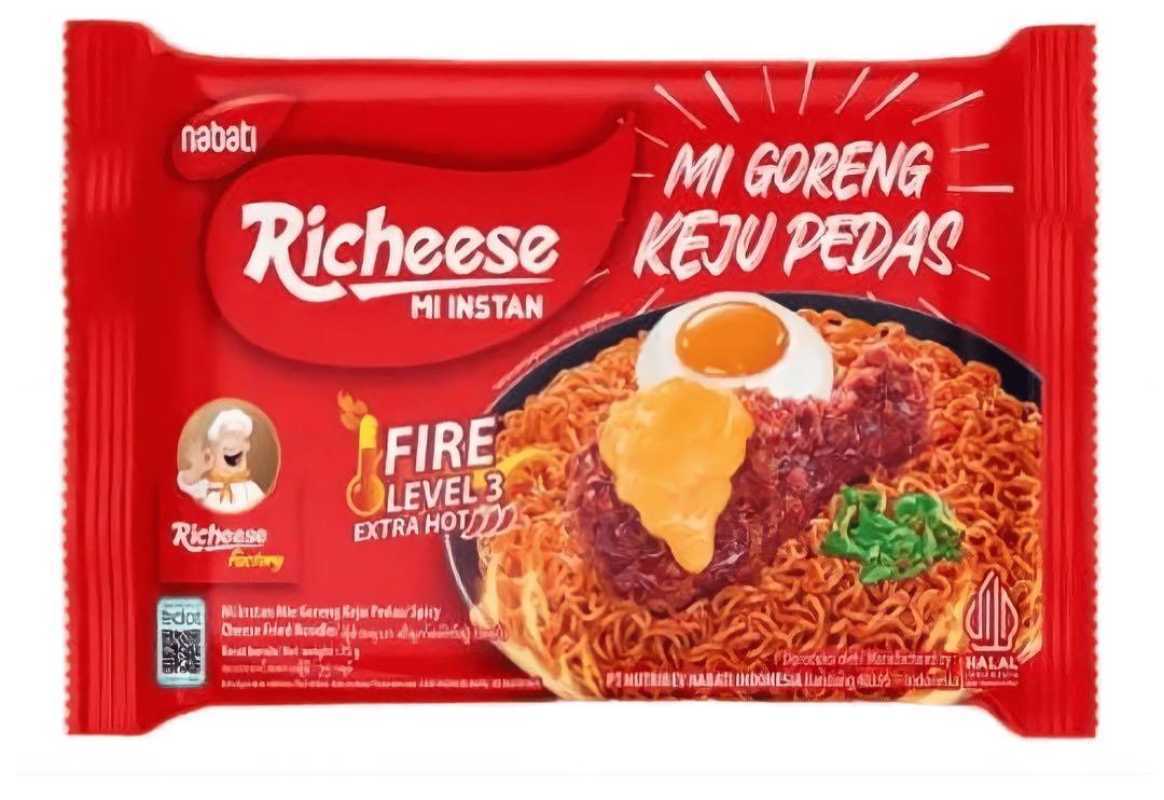 Promo Mie Goreng Richeese Keju / Mi Richeese Keju Level Pedas Viral di ...