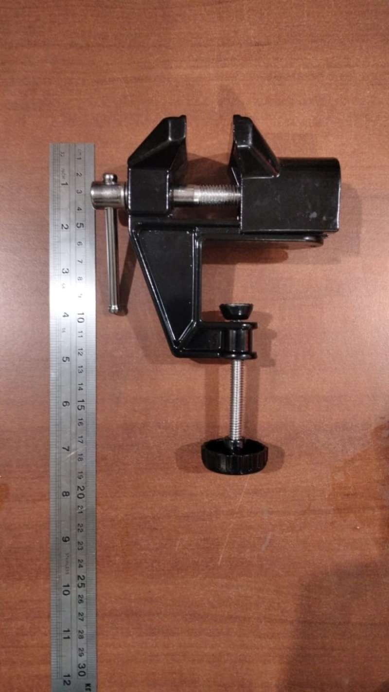 Promo Mini Bench Vice Tool Clamp Meja Catok Kerajinan Seni Perhiasan 50 ...