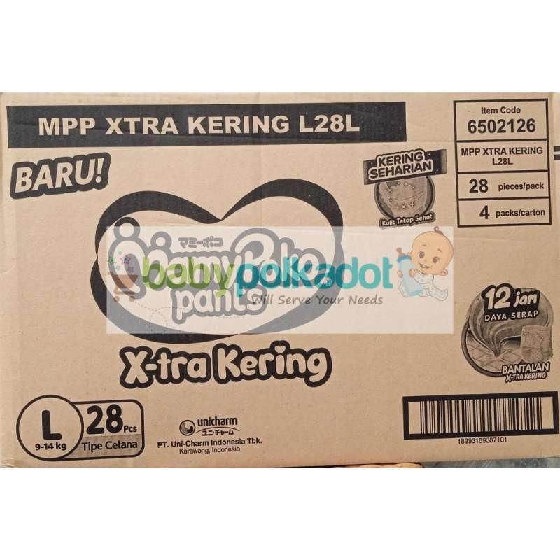 Jual MAMYPOKO PANTS STANDAR L28 1 KARTON ISI 4 BALL di Seller BABY ...
