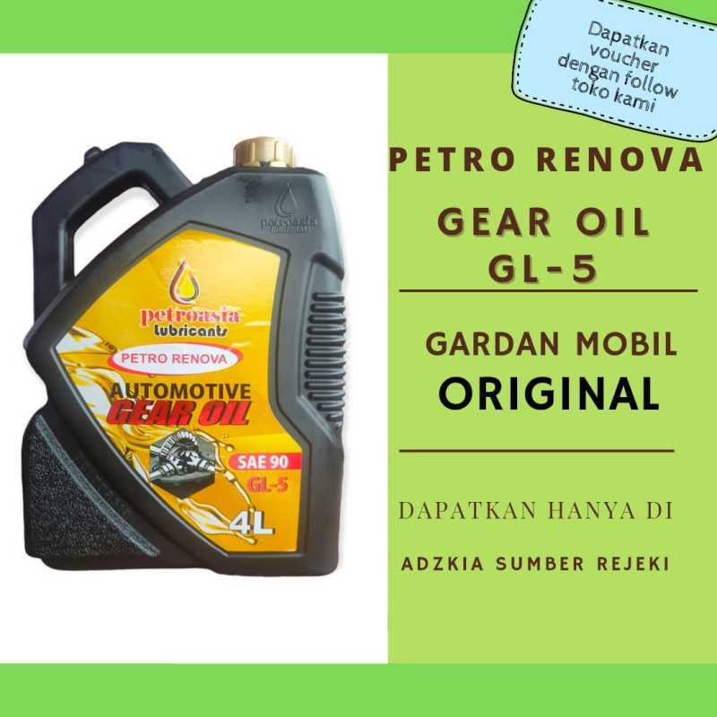 Promo Gardan Mobil/Oli Gardan Mobil SAE 90 GL-5 Ukuran 4 Liter Diskon ...