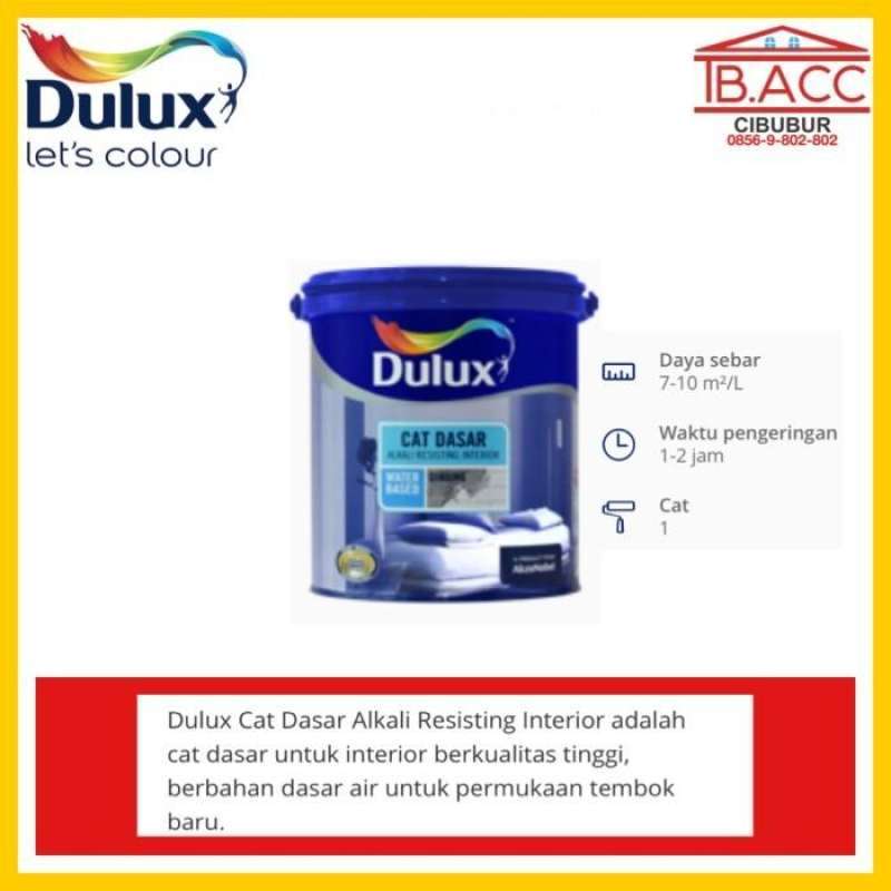 Jual Dulux Cat Dasar Interior Alkali Resisting Primer Original Murah ... Jual Dulux Cat Dasar Interior Alkali Resisting Primer Original Murah ...