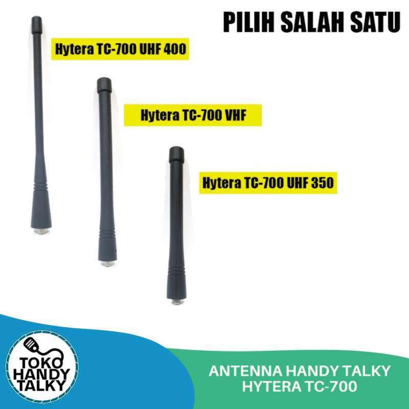 Jual ANTENNA HANDY TALKY HYTERA TC-700 NEW di Seller Tokohandytalky - Tokohandytalky | Blibli