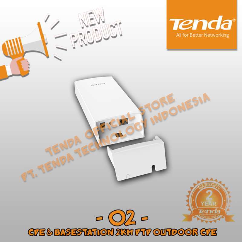 Promo Tenda O2 -- Cpe&Basestation 2Km Point To Point Outdoor Cpe Diskon ...