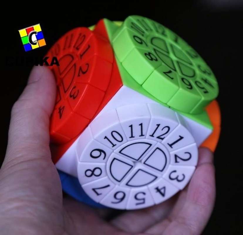 Jual Rubik TIME MACHINE STICKERLESS Speedcube 3x3 di Seller Cupika ...