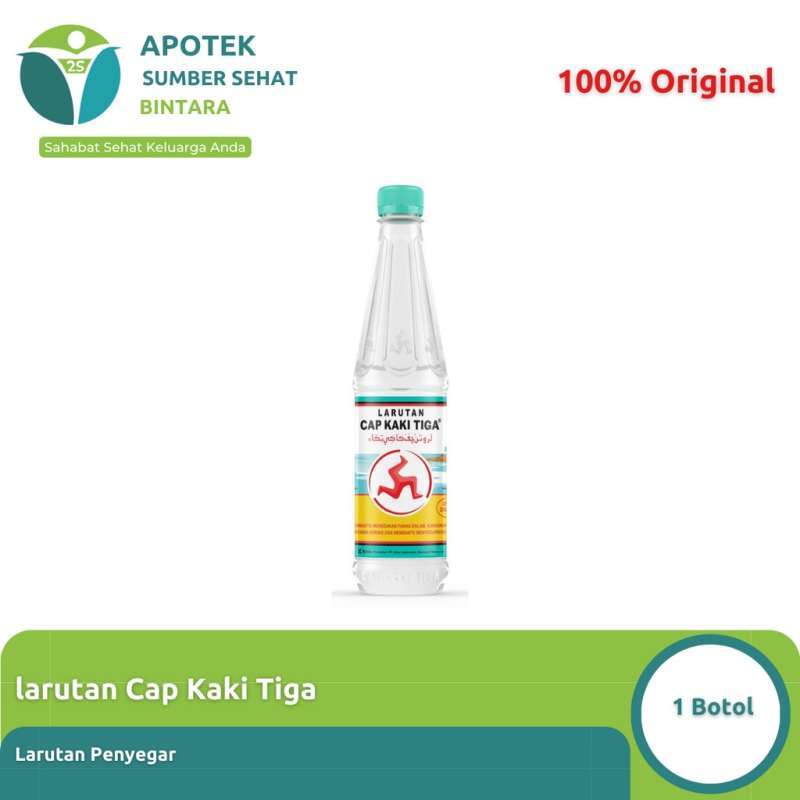 Jual Larutan Cap Kaki Tiga Plain di Seller Apotek Sumber Sehat Bintara ...