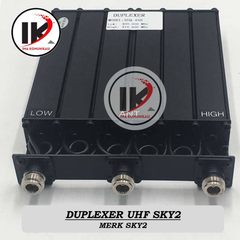 Jual DUPLEXER SKY2 UHF Free Tuning di Seller IMA COMMUNICATION - Kota Jakarta Barat, DKI Jakarta ...