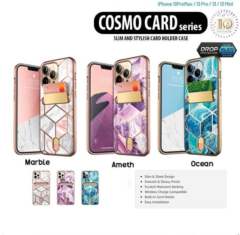 Promo Case iPhone 13 PRO MAX 13 PRO iBLASON i-BLASON COSMO CARD Wallet ...