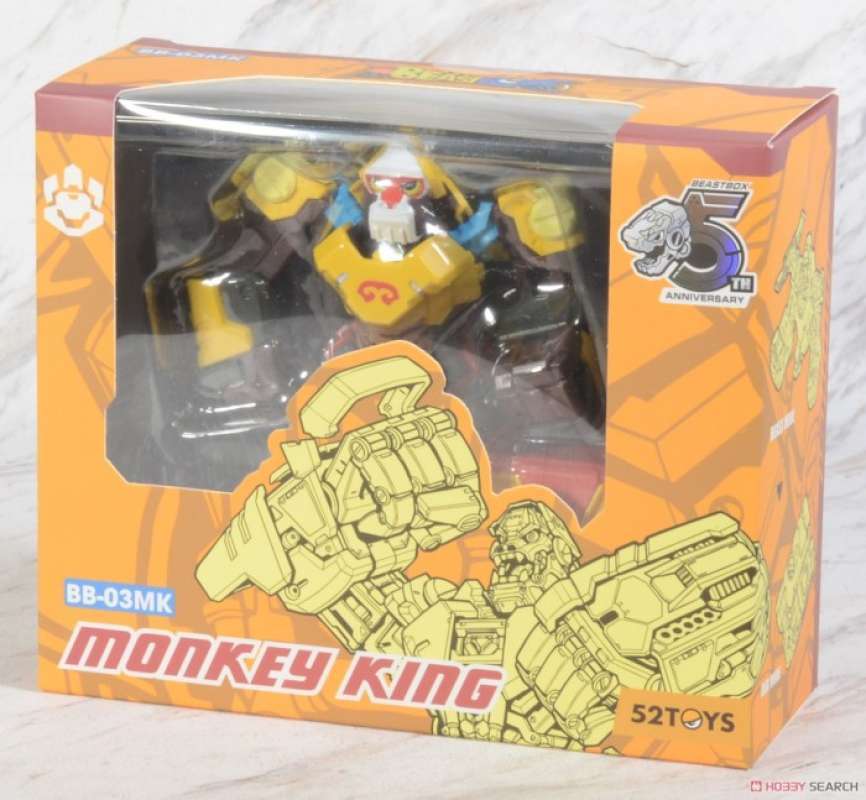 Promo 52TOYS BeastBox BB-03 MK Monkey King Jojo Action Figure Beast Box ...