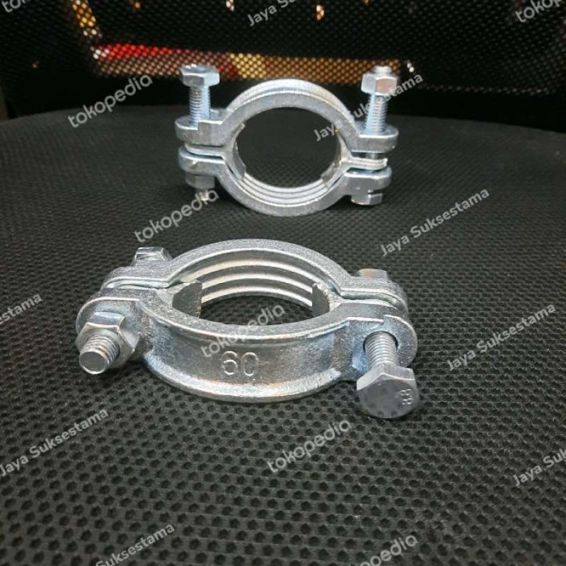 Promo Klem Pipa Double Bolt 1 1/2 Inch / Clamp Selang Sl60 - Multicolor ...