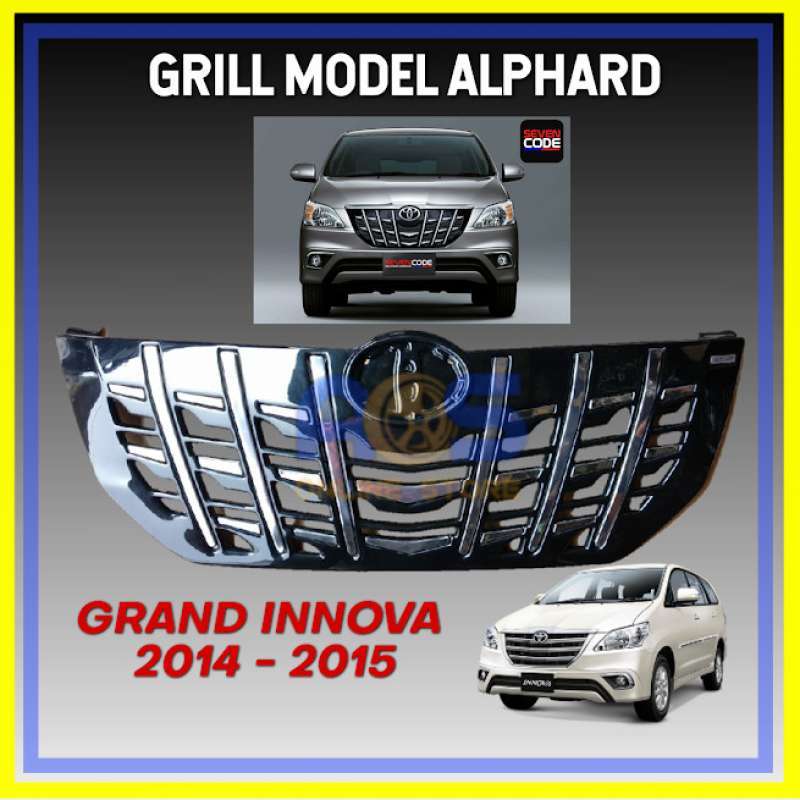 Jual GRILL MODEL ALPHARD GRAND INNOVA 2014 - 2015 di Seller Fasabakhul ...
