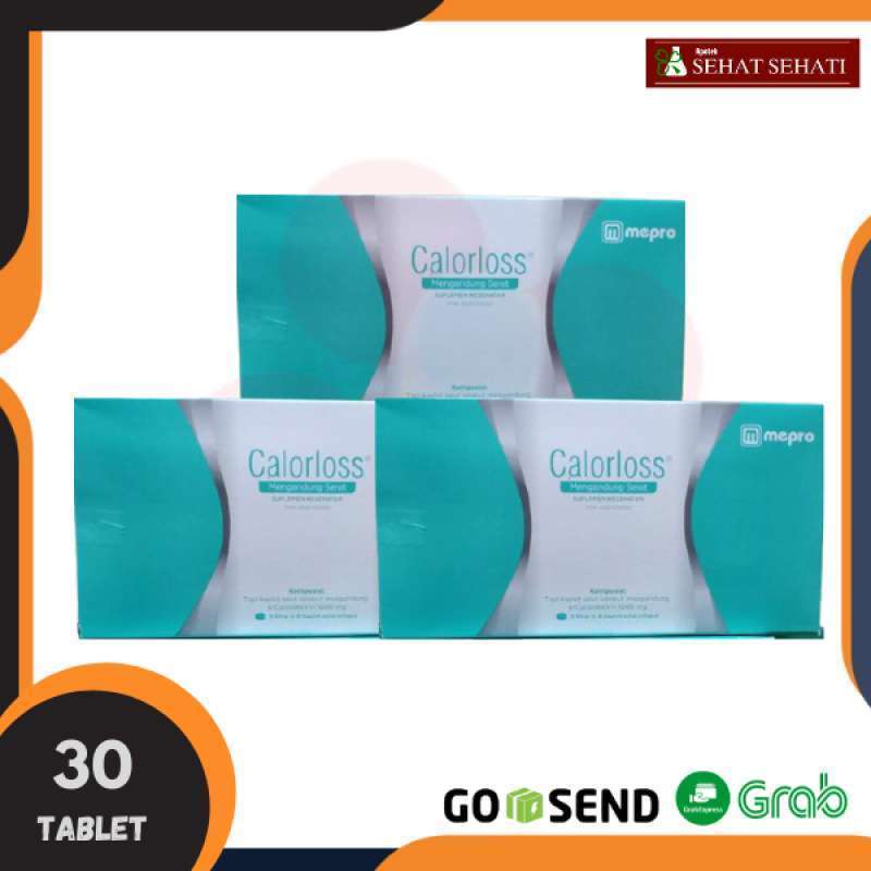 Jual Calorloss Obat Pelangsing - 30 Tablet di Seller Saif shop - Pal ...