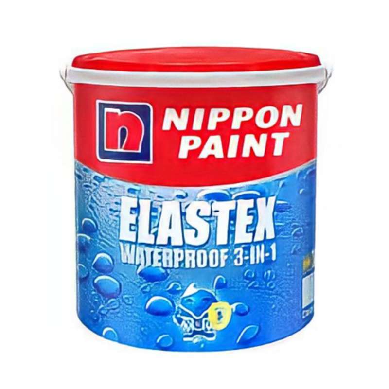 Jual NIPPON PAINT ELASTEX 4 KG (CAT WATERPROOF) TINTING/MIXING - White ...