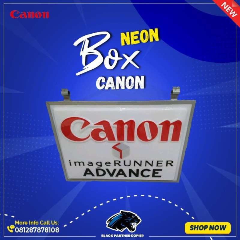 Jual NEON BOX / SIGN BOARD CANON IMAGE RUNNER FOTOCOPY di Seller Black ...
