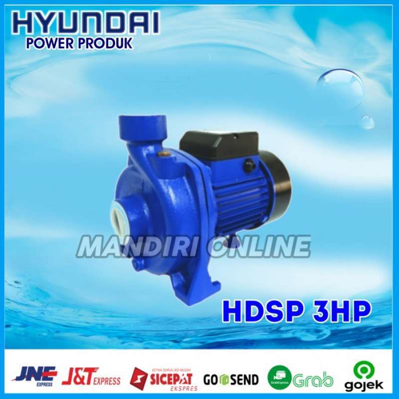 Promo Pompa air sentrifugal 2,2kw 3 phase Centrifugal pump Hyundai HDSP ...