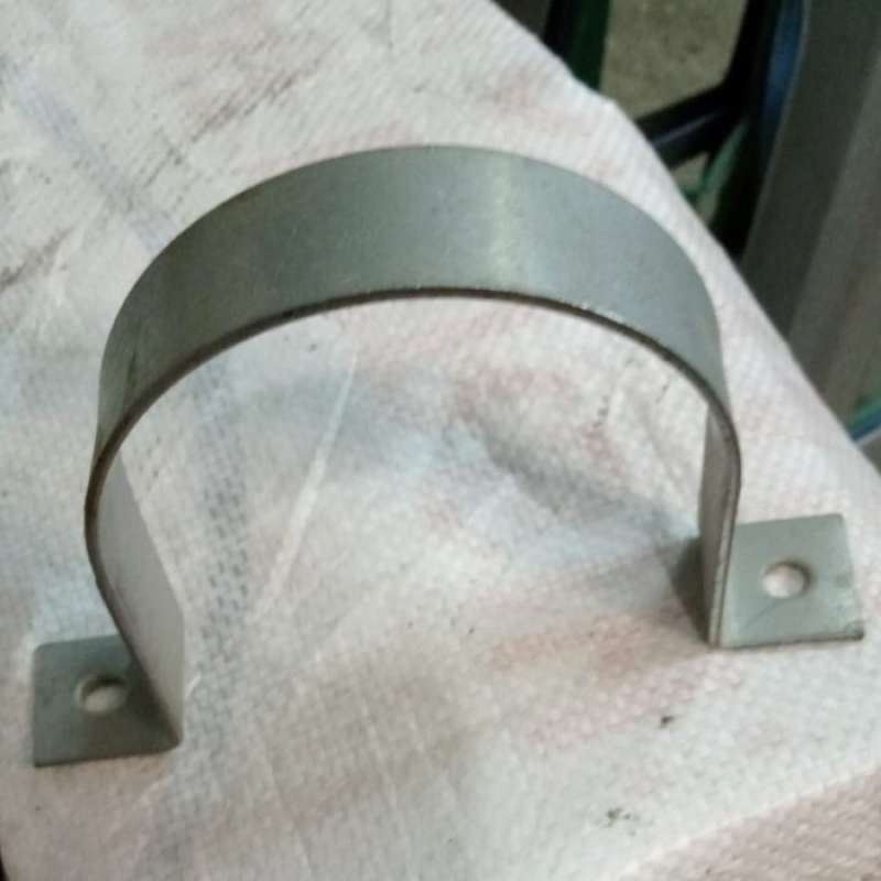 Promo Klem Pipa Plat Tebal 3 Inch /Clamp Pipa 3 Galvanis di Seller ...