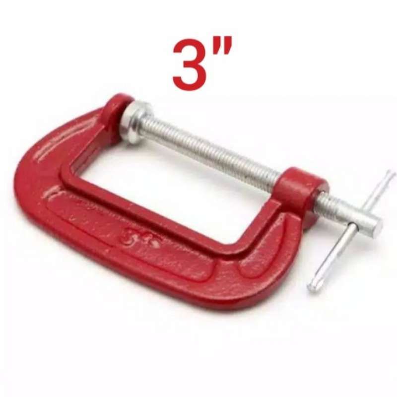 Promo Clamp Besi Penjepit Meja 3Inch Diskon 31% di Seller JIHAN ...