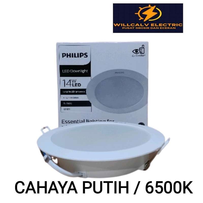 Promo Lampu Philips Eridani 14w 14 Watt Dl190b / Lampu Downlight Led ...