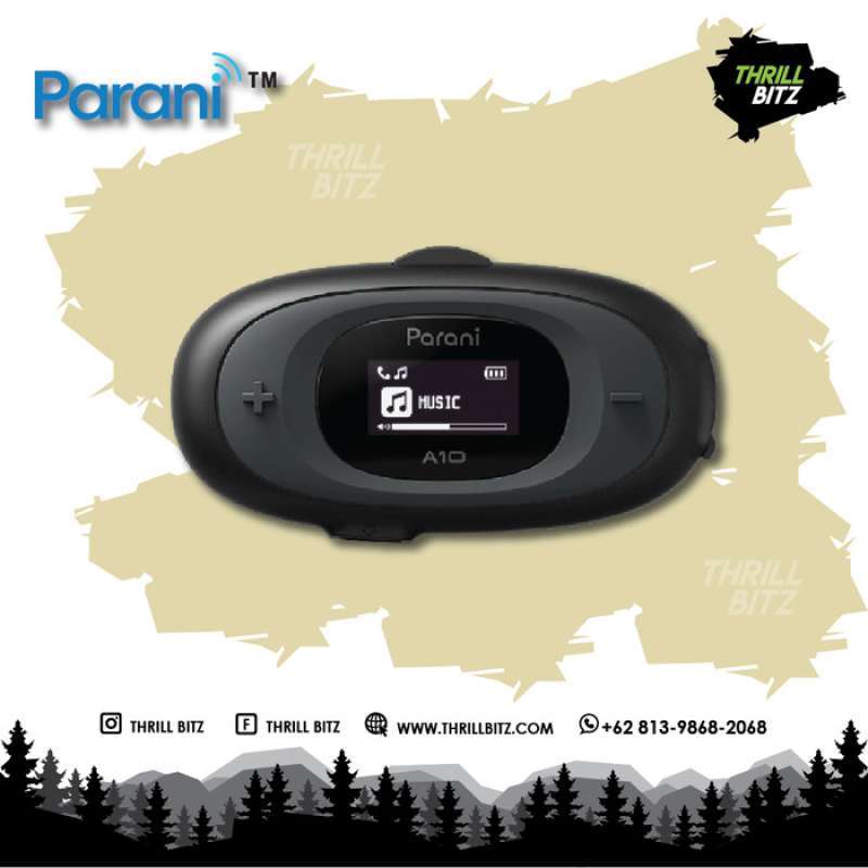Promo Parani A10 Boom Bluetooth Intercom Diskon 7% di Seller Fasabakhul ...
