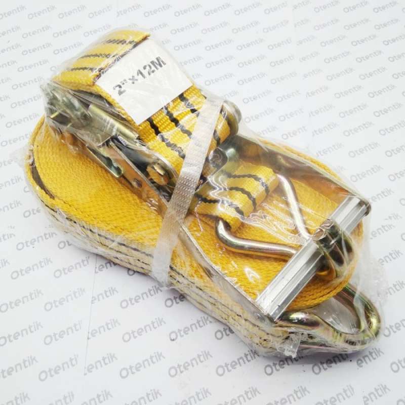 Jual RACHET TIE DOWN 3 TON X 12 M - CARGO LASHING BELT - TALI IKAT ...