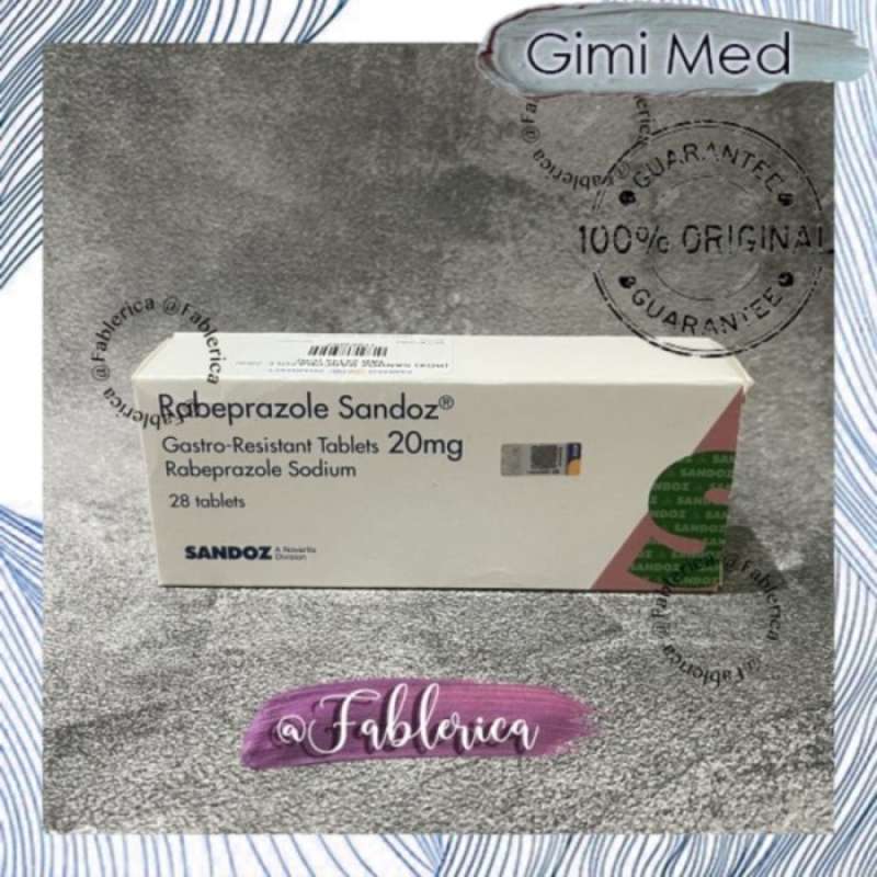 Promo RABEPRAZOLE SANDOZ 20MG - READY & 100% ORI - - di Seller Masha - Kota Jakarta Utara, DKI ...