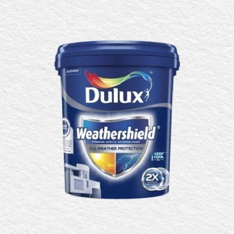 Jual Cat Tembok Dulux Weathershield Dark Grey 40613 2,5 Liter di Seller ...