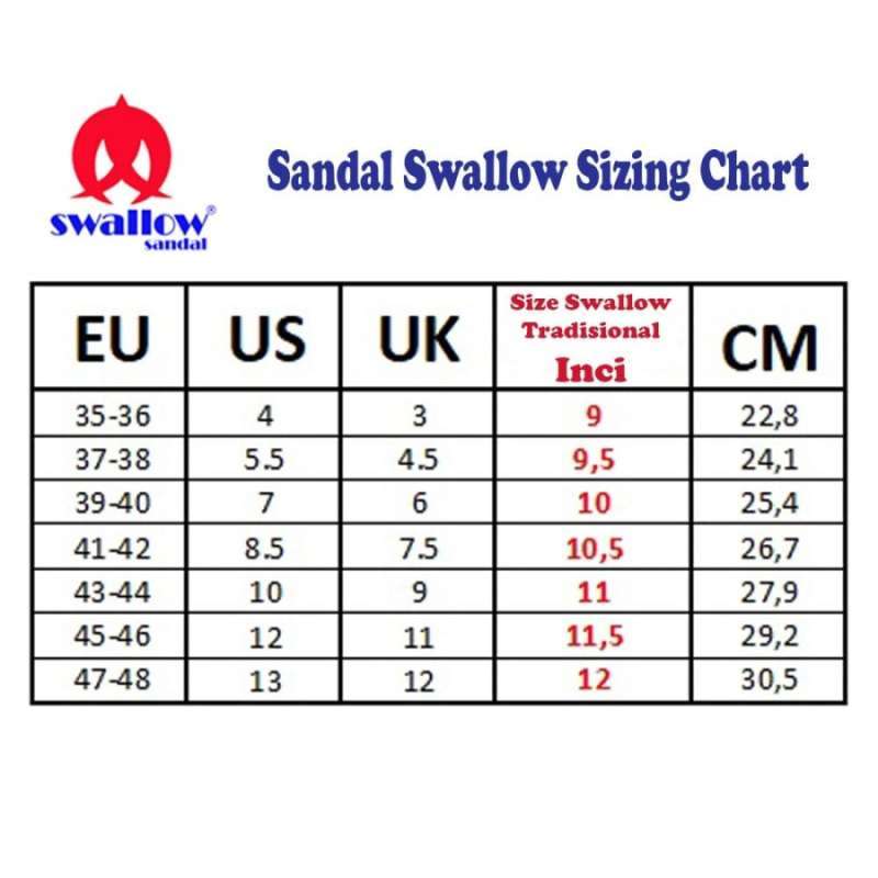 Jual Sandal Swallow Original Tipe 05 - Kuning (Size 9 - 10.5) - 11 di ...