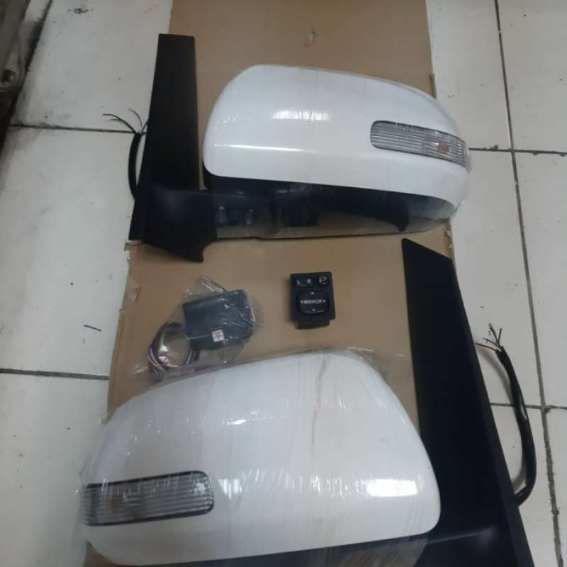 Jual spion kijang innova / inova retract tipe v 1set plus switch mirror ...