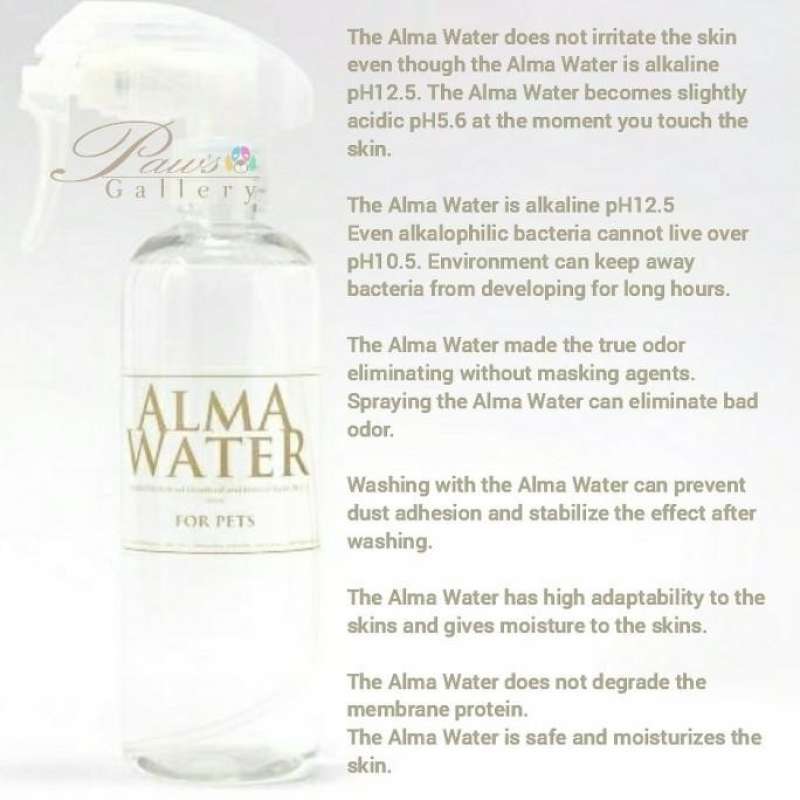 Jual Alma Water For Pets Anjing Kucing U/ Kulit Tearstain Jamur Black ...