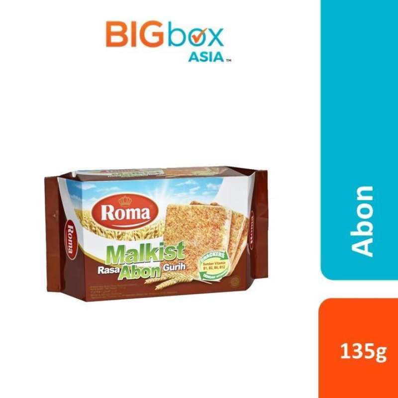 Jual Roma Biskuit Malkist Abon Crackers - 135gr di Seller Paper Duck ...