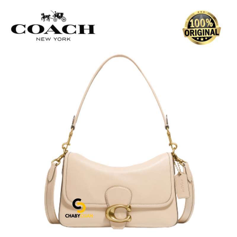 Jual Coach Soft Tabby Shoulder Bag - Ivory Original Authentic di Seller ...
