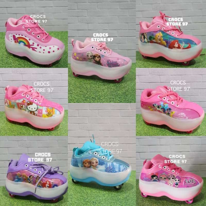 Jual Roda Anak/sepatu Roda Anak Perempuan/sepatu Roda Karakter Original ...