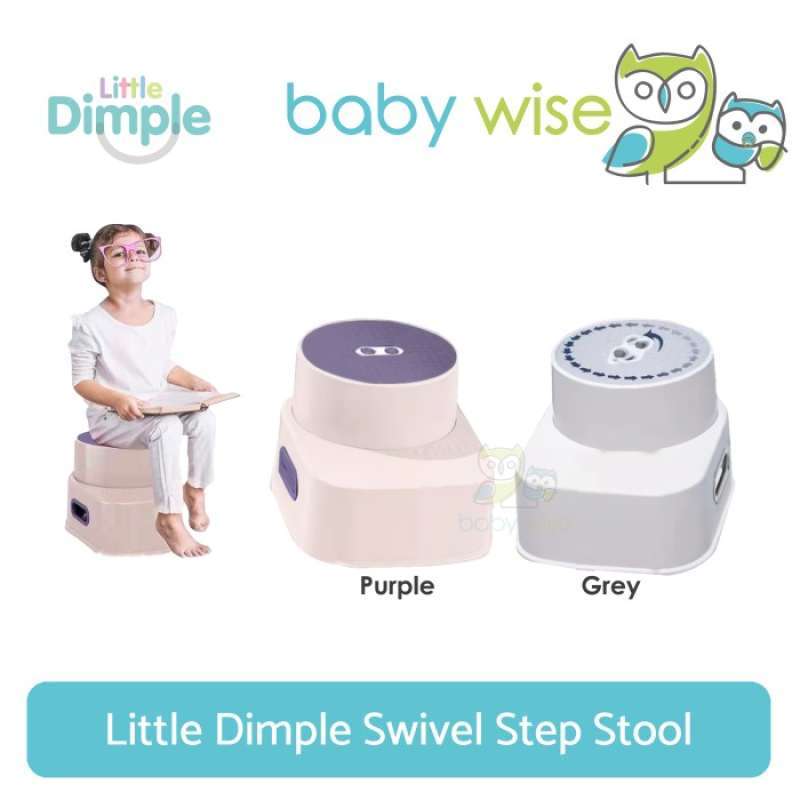 Jual Little Dimple Swivel Step Stool di Seller Todaystore - Kalideres ...