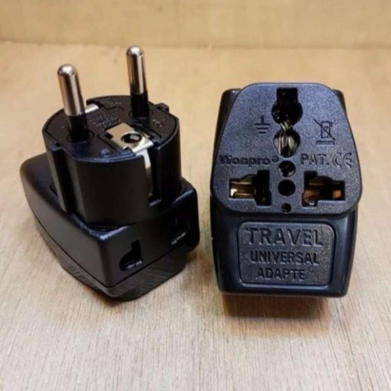 Jual Wonpro Steker Adaptor WAIII9 - Output 3 ke kaki 2 of colokan ...