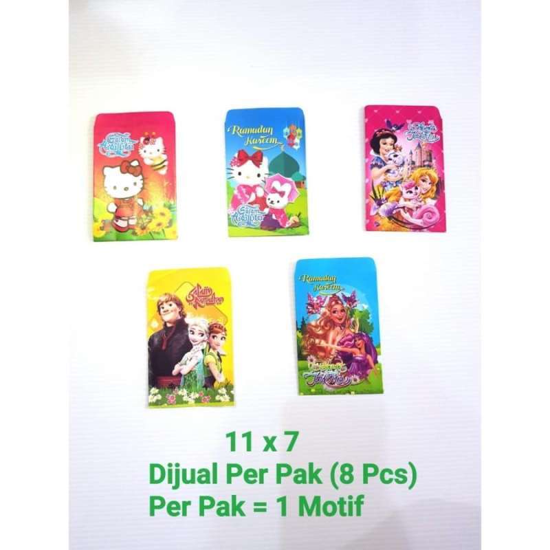 Jual Angpao Lebaran Amplop Idul Fitri Hello Kitty Barbie Frozen di Seller BOS BUL89 - Sunter ...