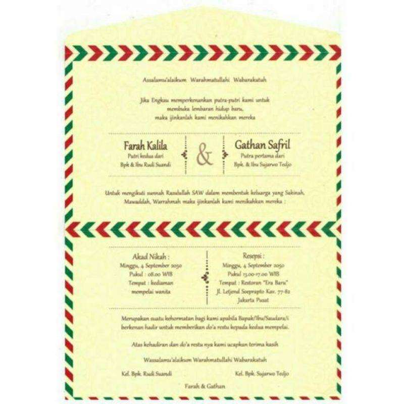 Jual Undangan Blangko Erba 88183 Di Seller Bos Bul89 - Sunter Agung ...