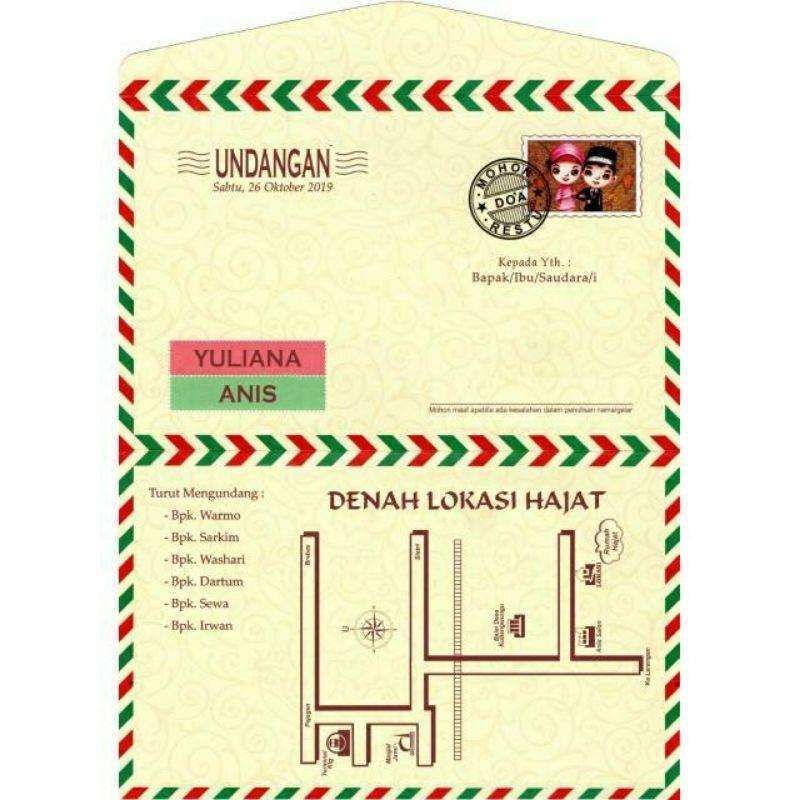 Jual Undangan Blangko Erba 88183 Di Seller Bos Bul89 - Sunter Agung ...
