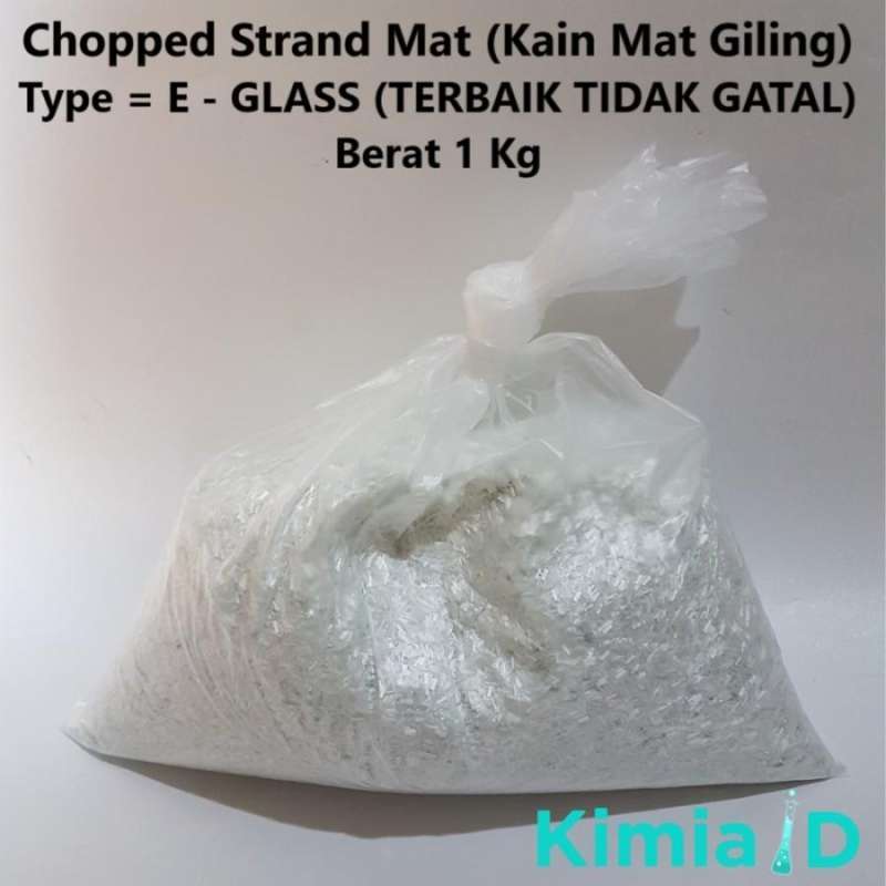 Jual Chopped Strand Mat 1kg - Resin - Fiberglass - Kain Mat Cacah Di ...