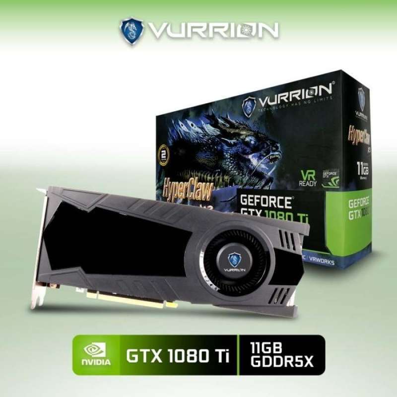 Jual VGA - VGA VURRION GTX 1080 TI 11GB DDR5X 352-Bit di Seller ...