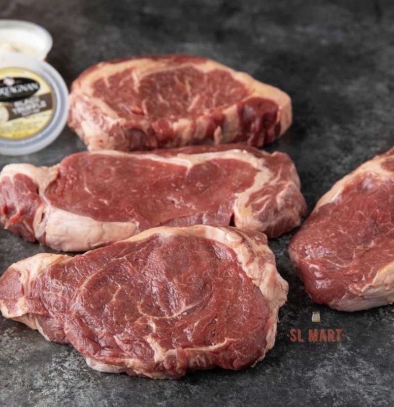 Jual (Promo) Daging Sapi Import AUS Ribeye / Cube Roll Beef Steak 200 G ...
