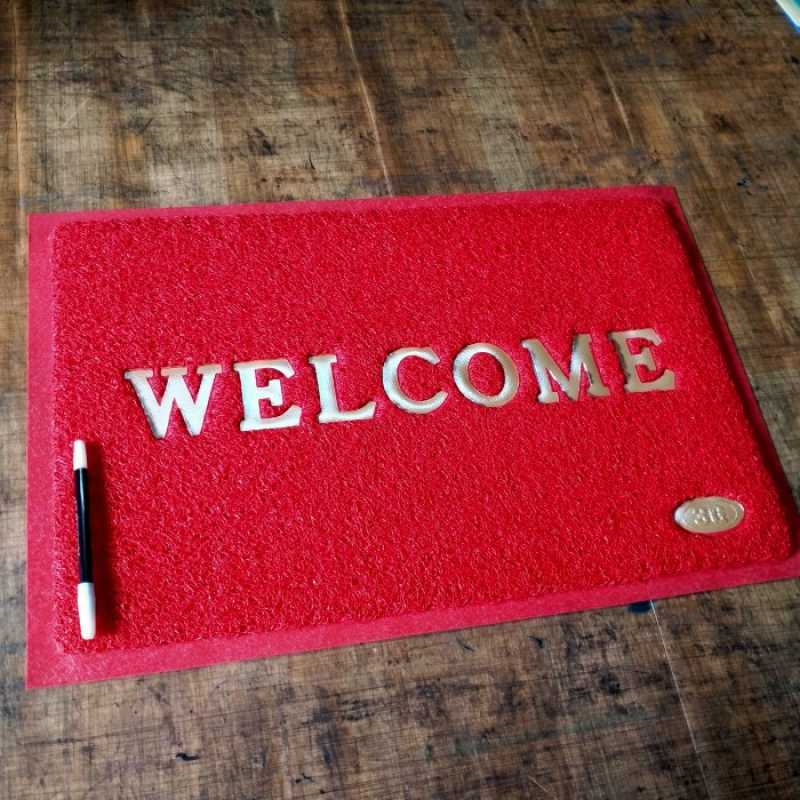 Jual Keset Mie Welcome 3g Original Ukuran 40x60 Cm - Teras, Taman ...