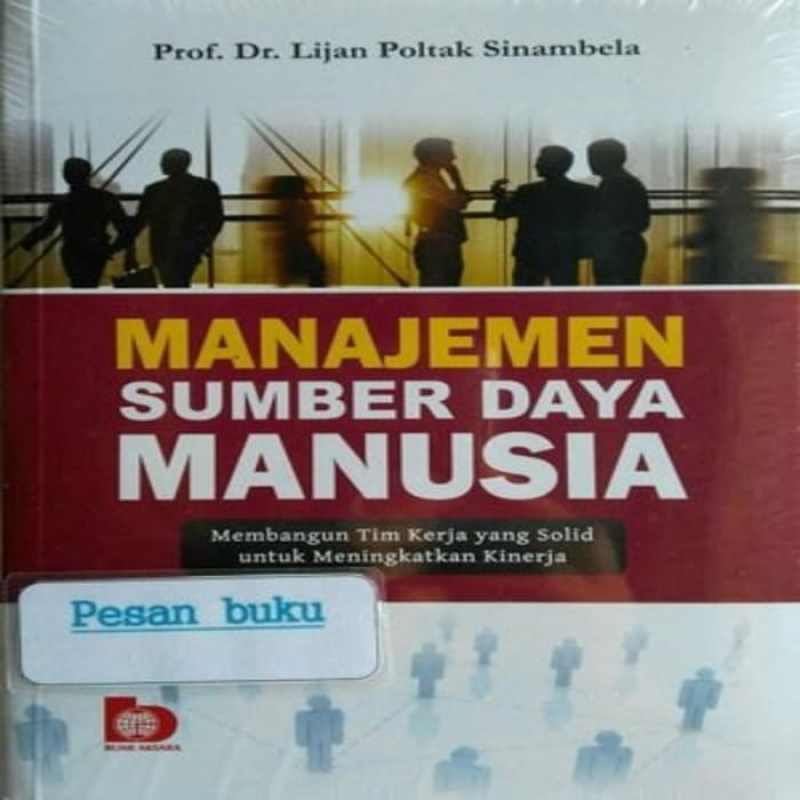 Promo Jual Buku Manajemen Sumber Daya Manusia: Membangun Tim Kerja yang ... Promo Jual Buku Manajemen Sumber Daya Manusia: Membangun Tim Kerja yang ...