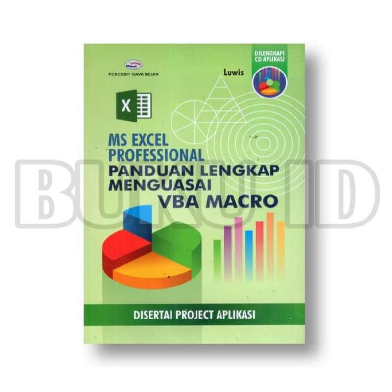 Jual Baru Buku Ms Excel Professional Panduan Lengkap Menguasai Vba ... Jual Baru Buku Ms Excel Professional Panduan Lengkap Menguasai Vba ...