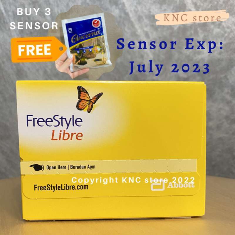 Jual FreeStyle Libre 14 Day SENSOR Continuous Glucose Monitor/Alat ...
