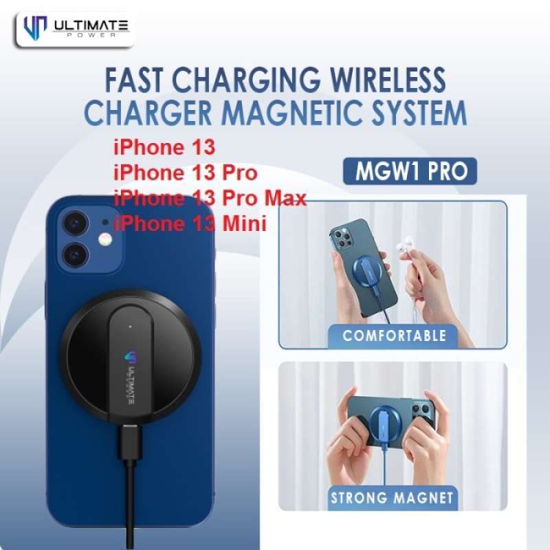 Promo Wireless Charger Magsafe 13 Pro Max 13 Mini Ultimate MGW1 Pro Diskon 25% di Seller IsGone ...