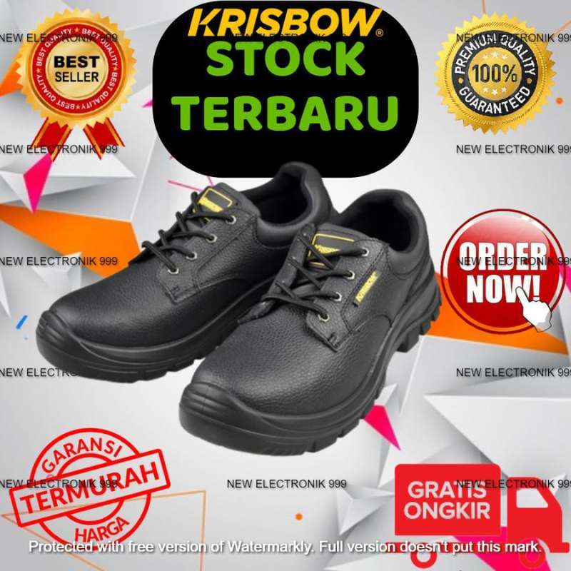 Jual Krisbow Sepatu Pengaman Maxi 4IN Hitam SAFETY SHOES MAXI 4IN di ...