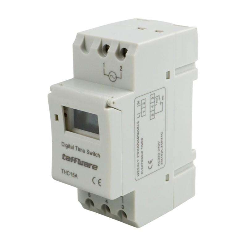 Jual Taffware Power Timer Programmable Time Switch Relay 16a 220v 2000w Thc di Seller ...